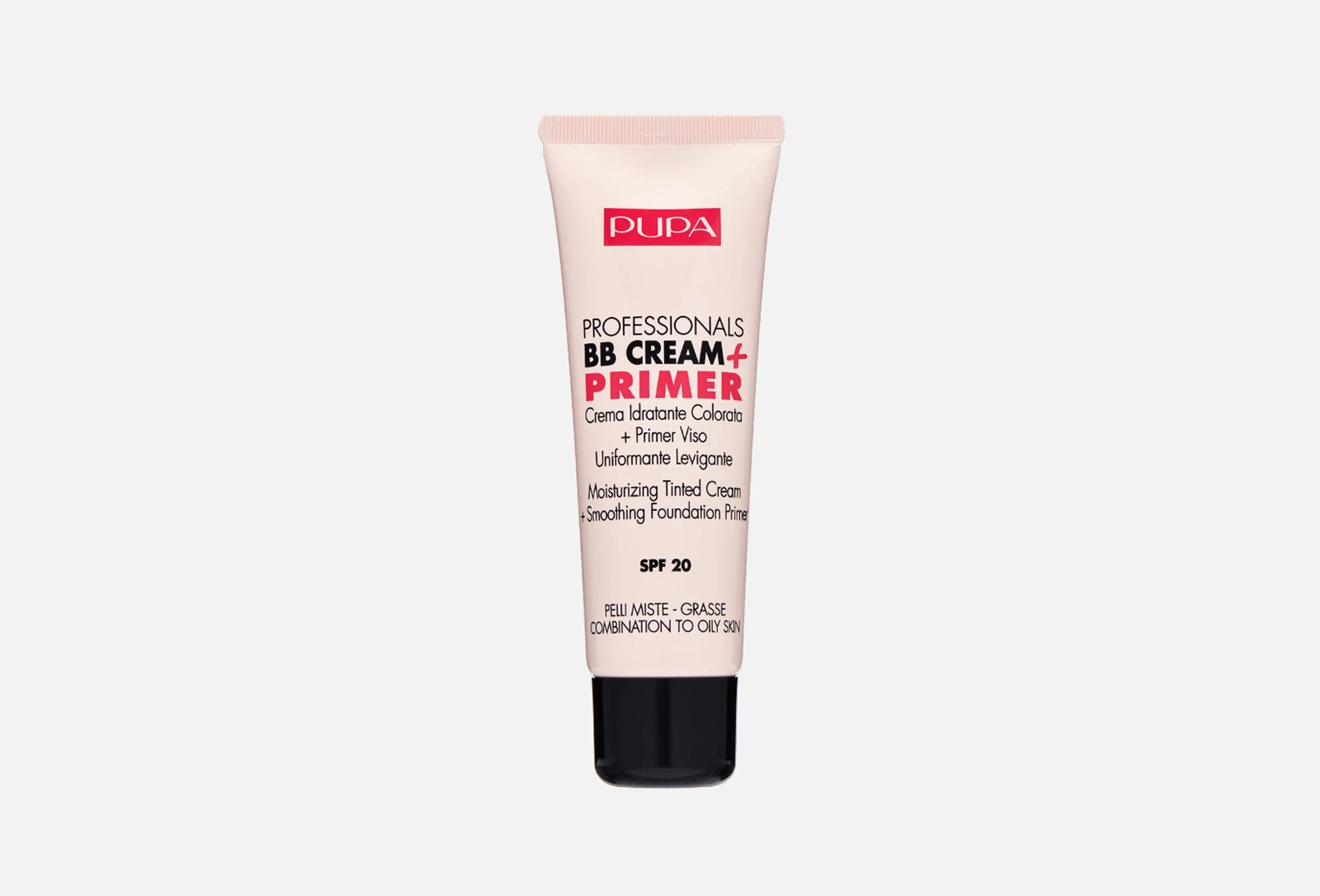 Pupa BB cream+Primer BB крем SPF20 50мл 002, Средний тон кожи