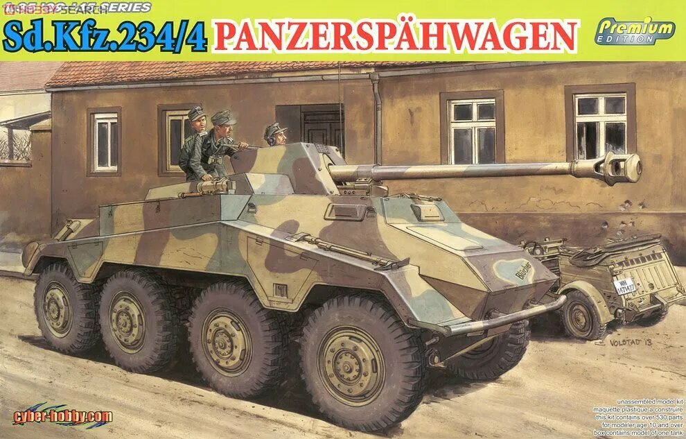 Dragon 6772 1/35 scale Sd. Kfz.234 Комплект модели танка в сборе Танки