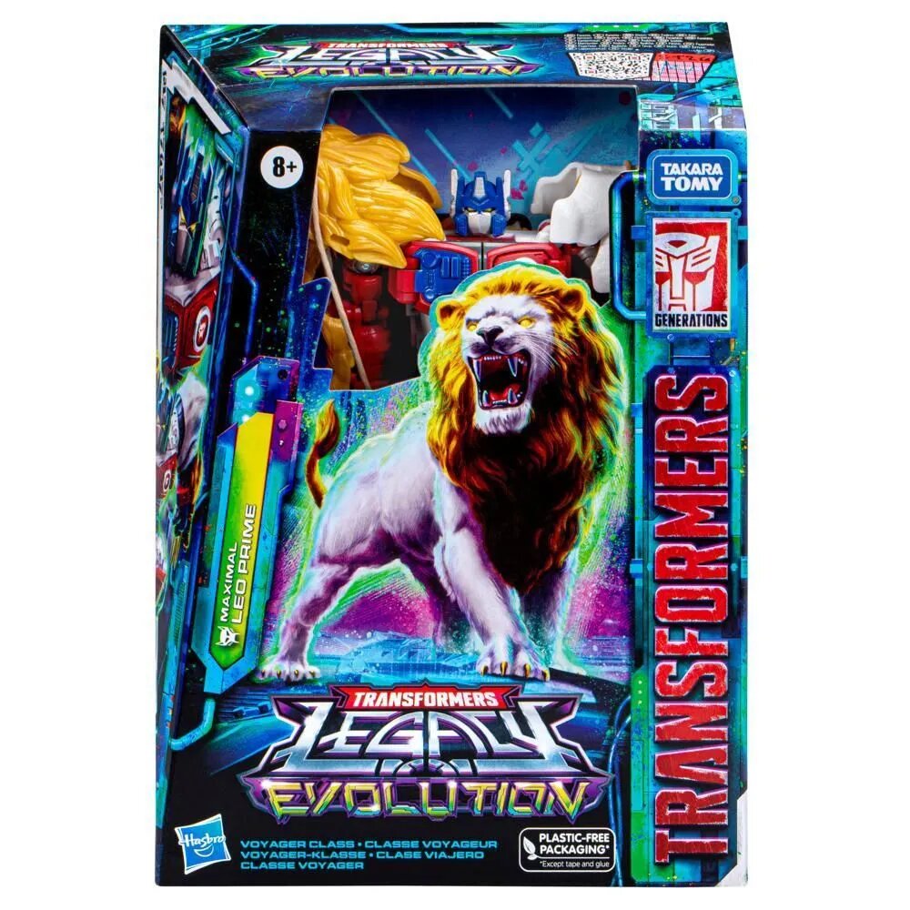 Трансформеры игрушки Maximal Leo Prime Voyager Class Transformers: Legacy Evolution — фото 1