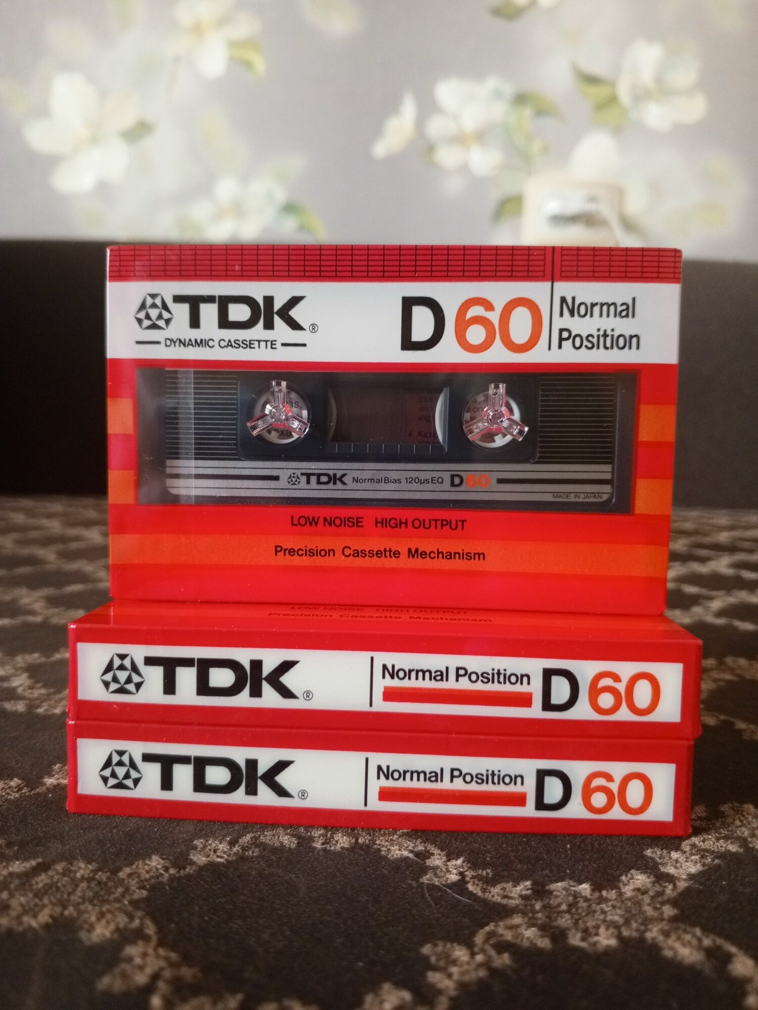 Аудиокассета TDK D60 1982г (1шт.) 60 мин.