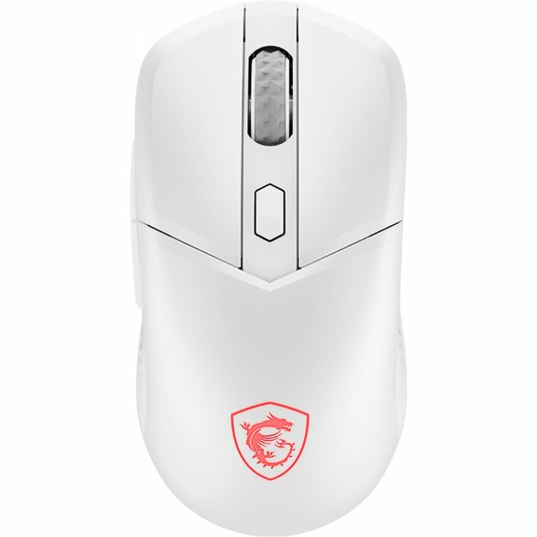 Мышь беспроводная MSI S12-4301450-CLA белый 26000 DPI