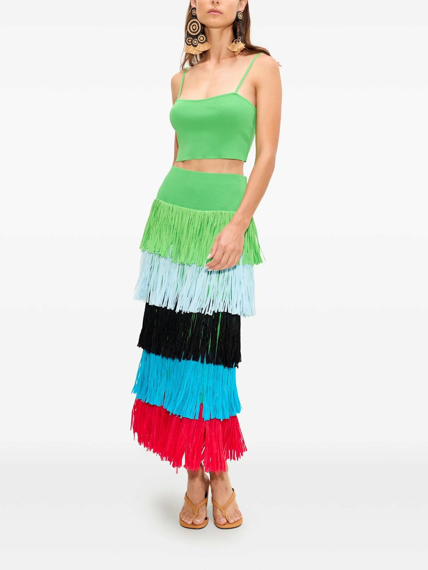 Топ Simon Miller Monroe tassel-detail top, размер 42 — фото 1