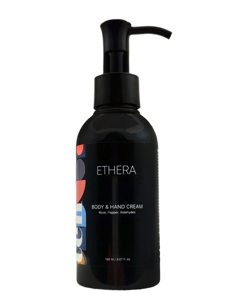 ETHERA Парфюмированный крем для рук и тела / Rose, Pepper, Aldehydes, 150 мл