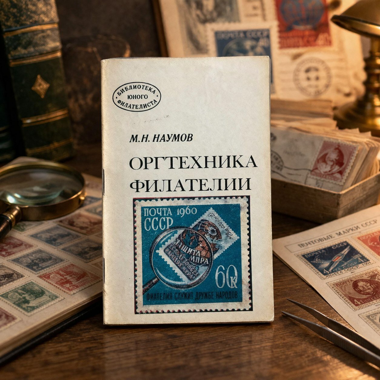 Наумов Моисей Наумович / Оргтехника филателии, 1977