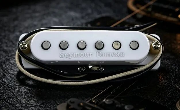 SSL1 Vintage Staggered Single Coil Pickup White Подходит для гитары Stra