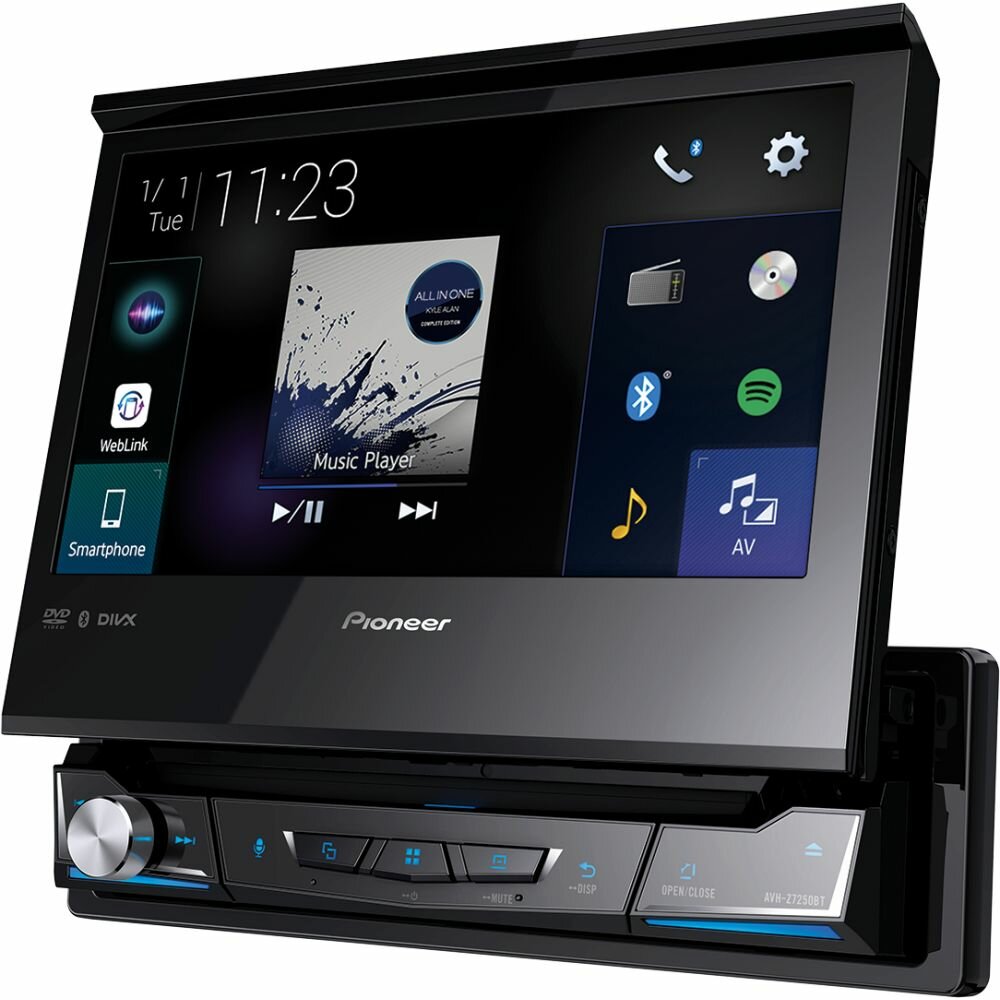 Автомагнитола Pioneer AVH-Z7250BT 1 DIN, Bluetooth, CarPlay