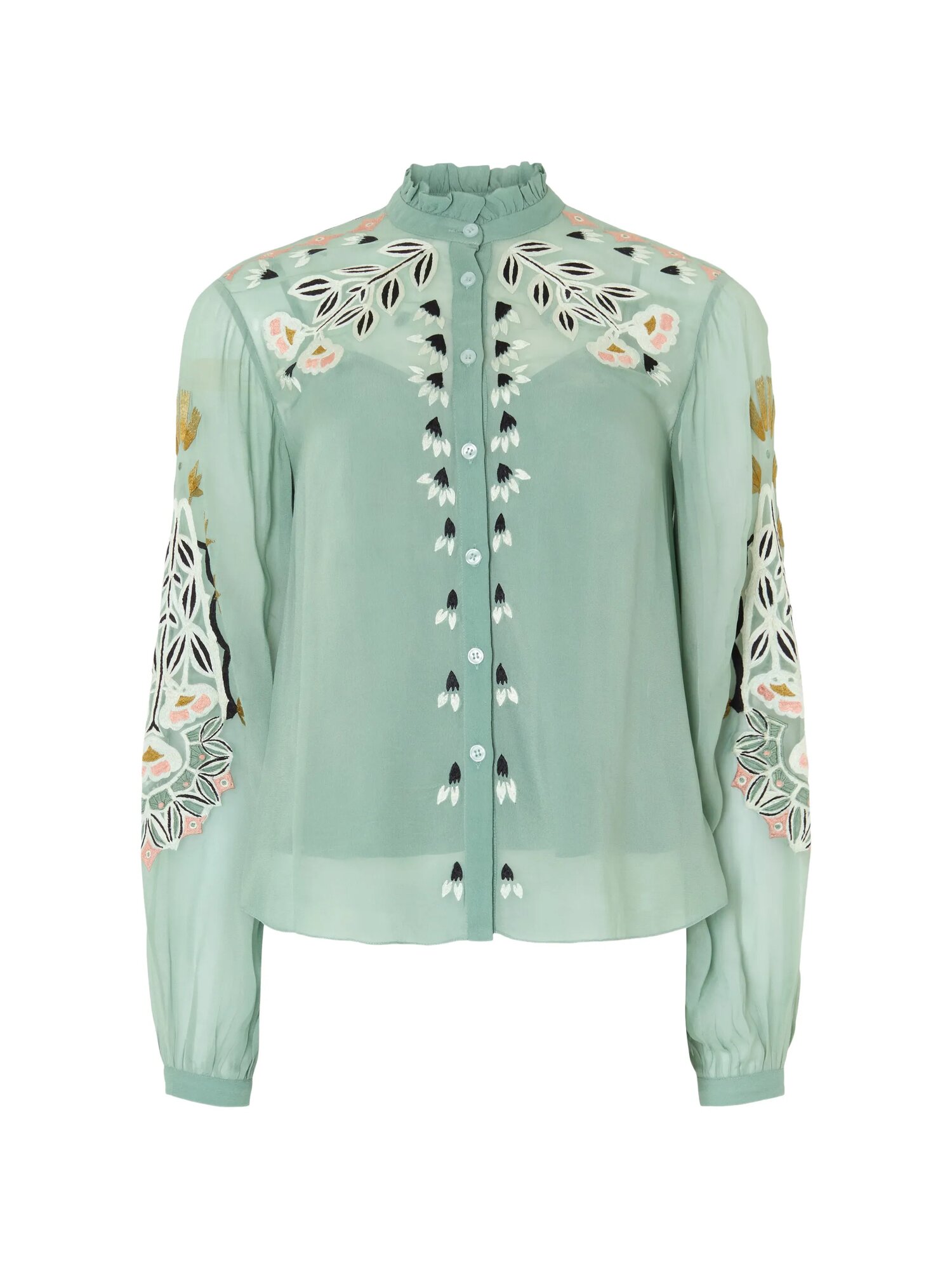 Рубашка Rosalba embroidered shirt
