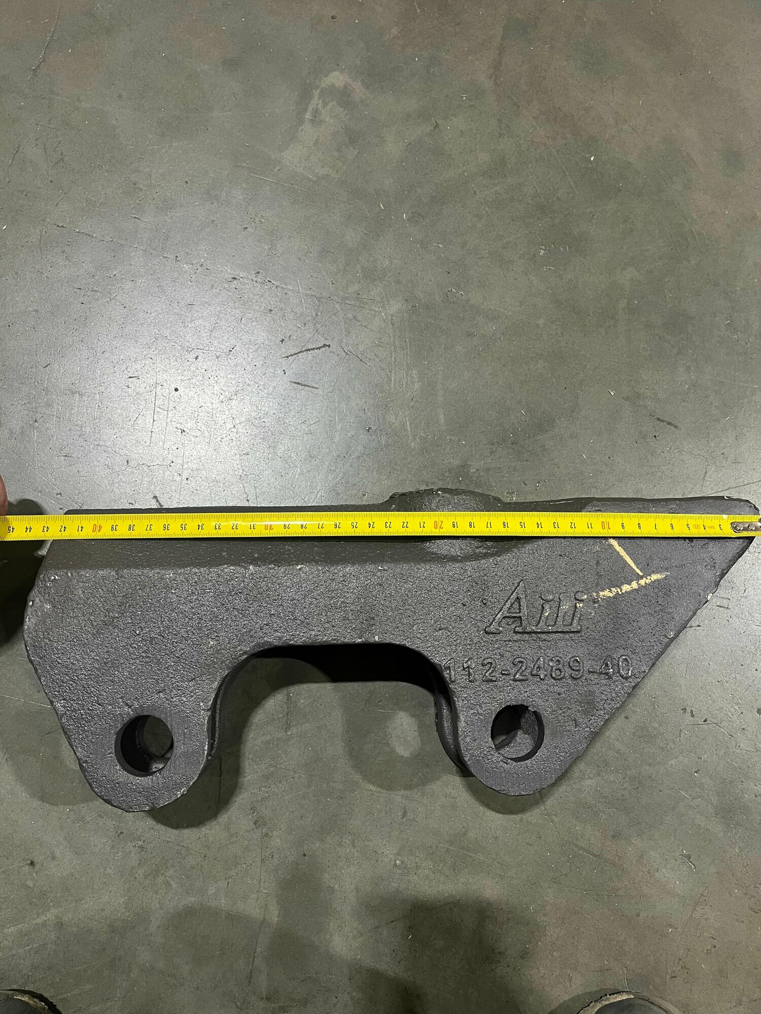 Защита ковша 112-2489 Aili для экскаватора Caterpillar 320-346 (40мм)
