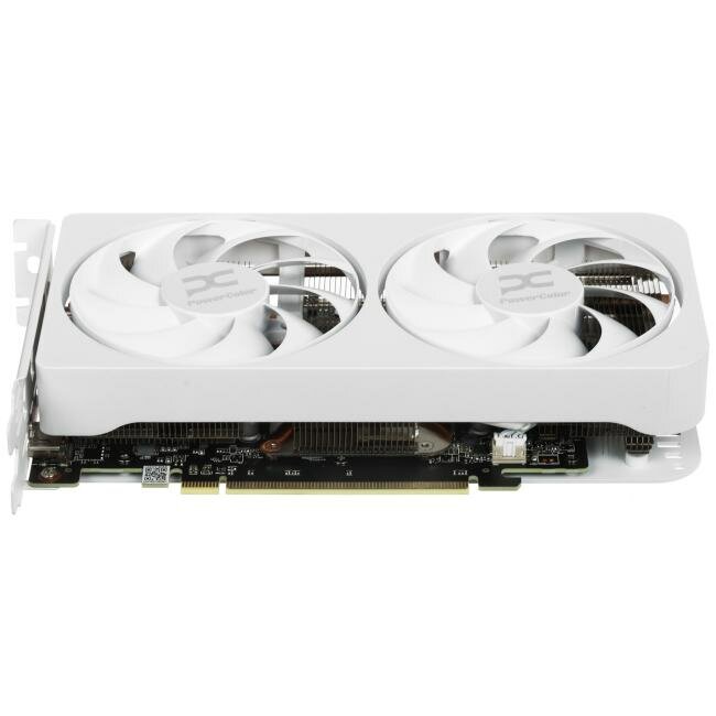 [RX9060XT 8G-A/WHITE] Видеокарта PowerColor AMD Radeon RX 9060 XT Reaper [PCIe 5.0, 8 ГБ GDDR6, 128 бит, 2 x DisplayPo