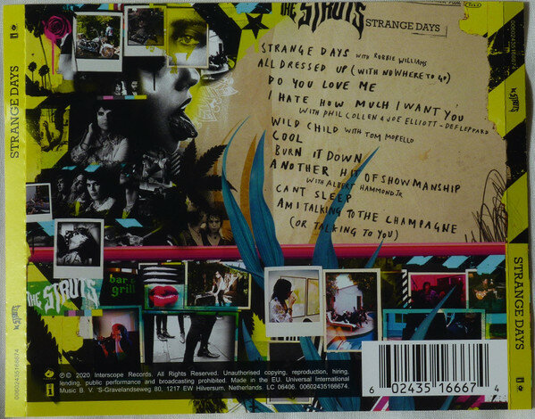 Музыка CD The Struts - Strange Days — фото 1