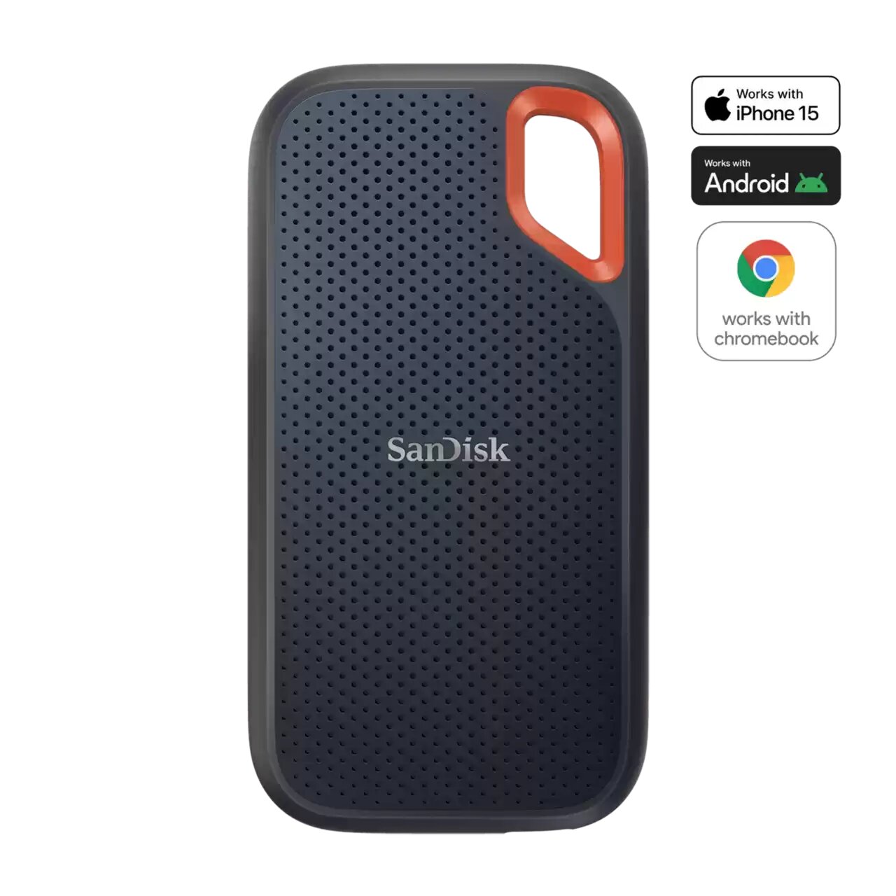 Портативный твердотельный накопитель SanDisk Extreme - 8 ТБ (Черный)
