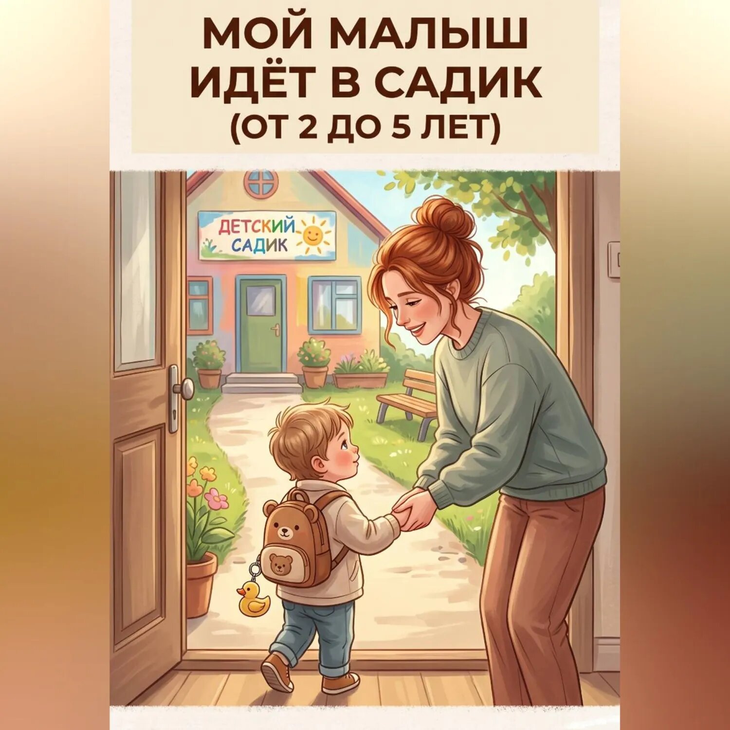 Мой малыш идёт в садик: книга поддержки для мам от 2 до 5 лет [Аудиокнига]