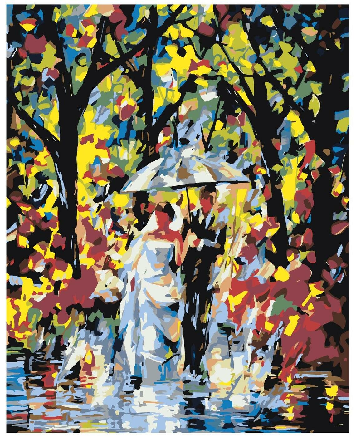 Картина по номерам, 40 x 50, ARTH-Ah0052V, влюбленные, свадьба
