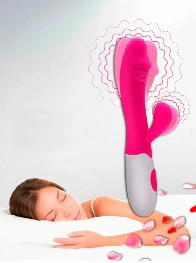 Вибратор кролик Simulation Model Vibrator (HW-050) Pink