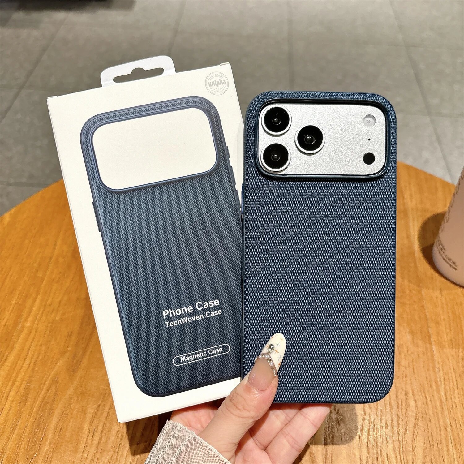 Оригинальный чехол Tech Woven для MagSafe для iPhone 17 Air 16 15 Plus 14 13 12 11 Pro Max, магнитный чехол TechWoven для бес.