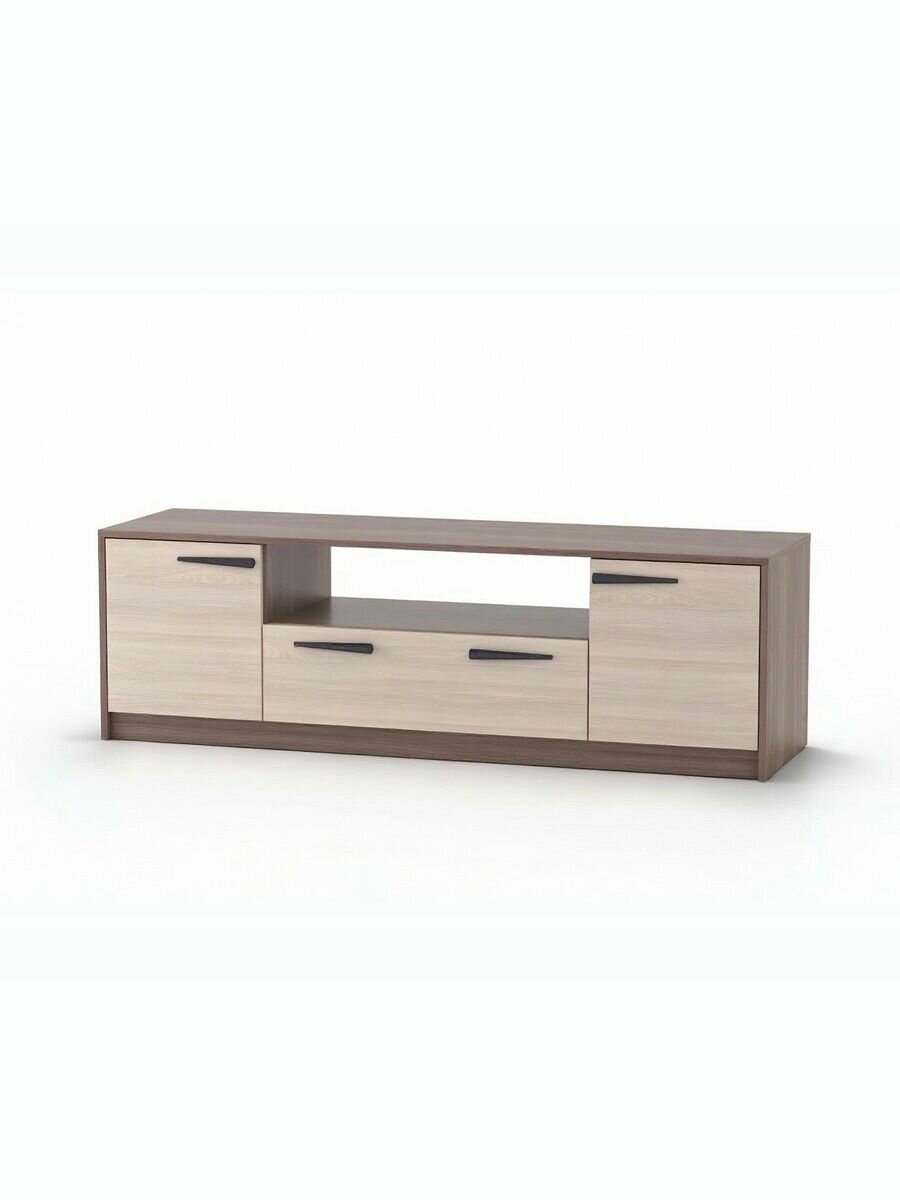Тумба под ТВ "Оптимум", ЛДСП, современный стиль, роликовые направляющие