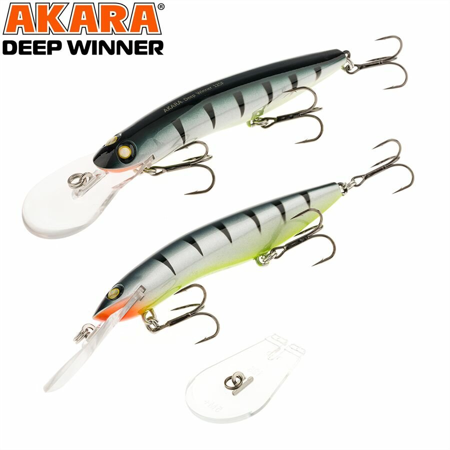 Воблер Akara Deep Winner 125F 24 гр. (6/7 oz 5,0 in) A26