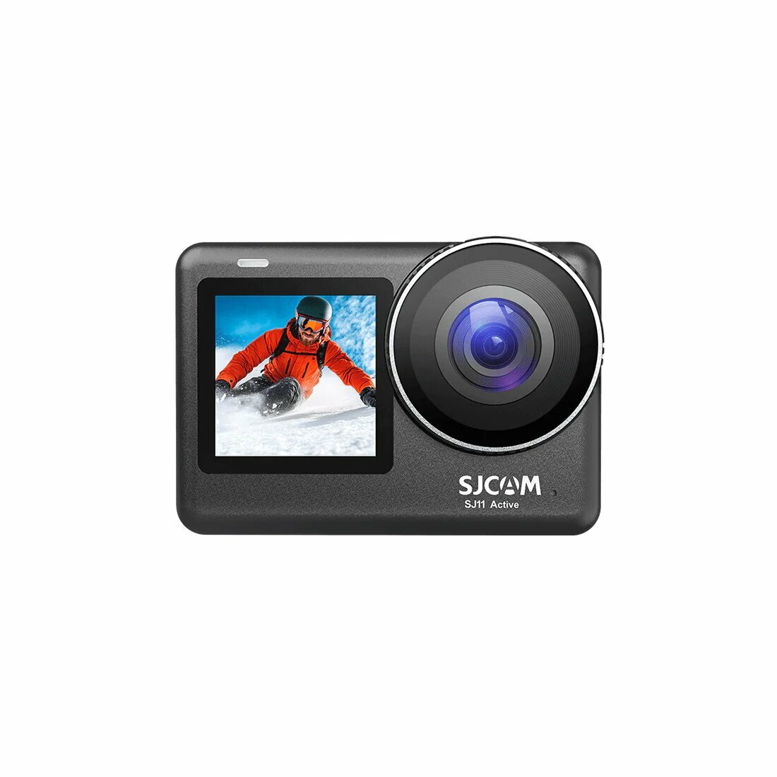 Экшн камера SJCam SJ11 Active Black, с креплением, 4K Ultra HD