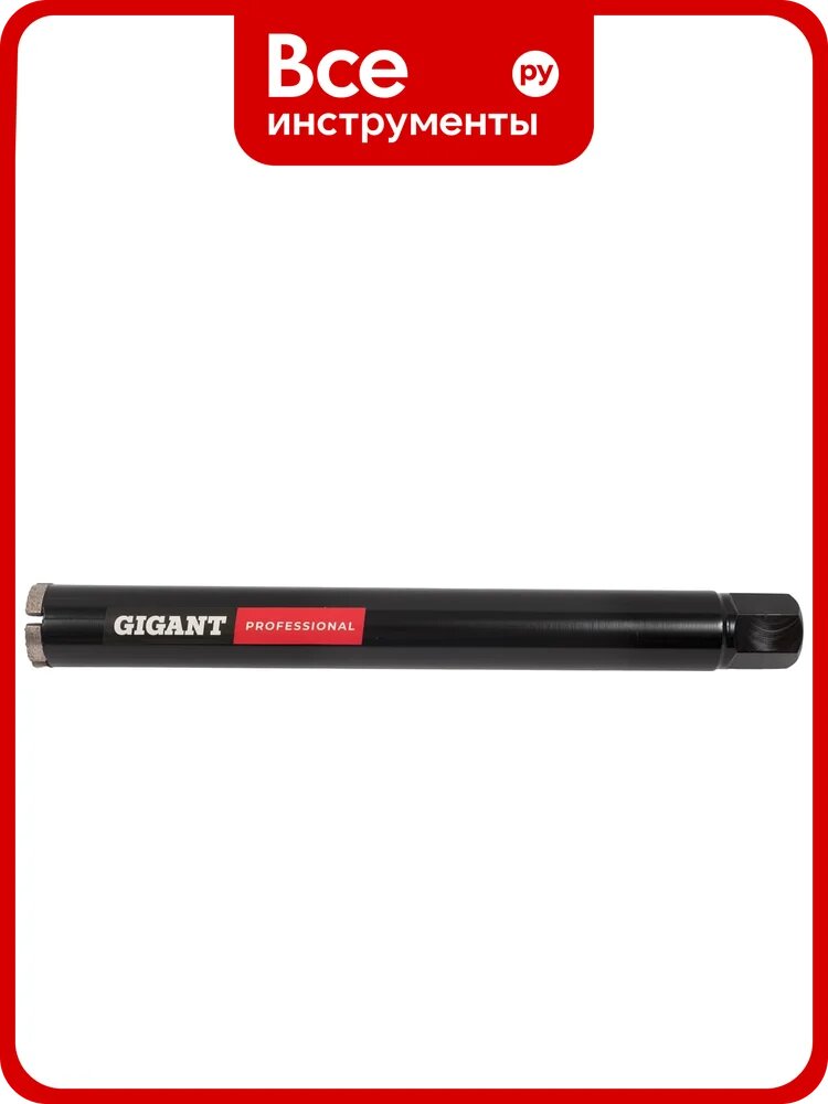 Алмазное сегментное сверло 51x450х5x1,1/4UNC Gigant Professional GDSD-51450 для армированного бетона, мокрое сверление