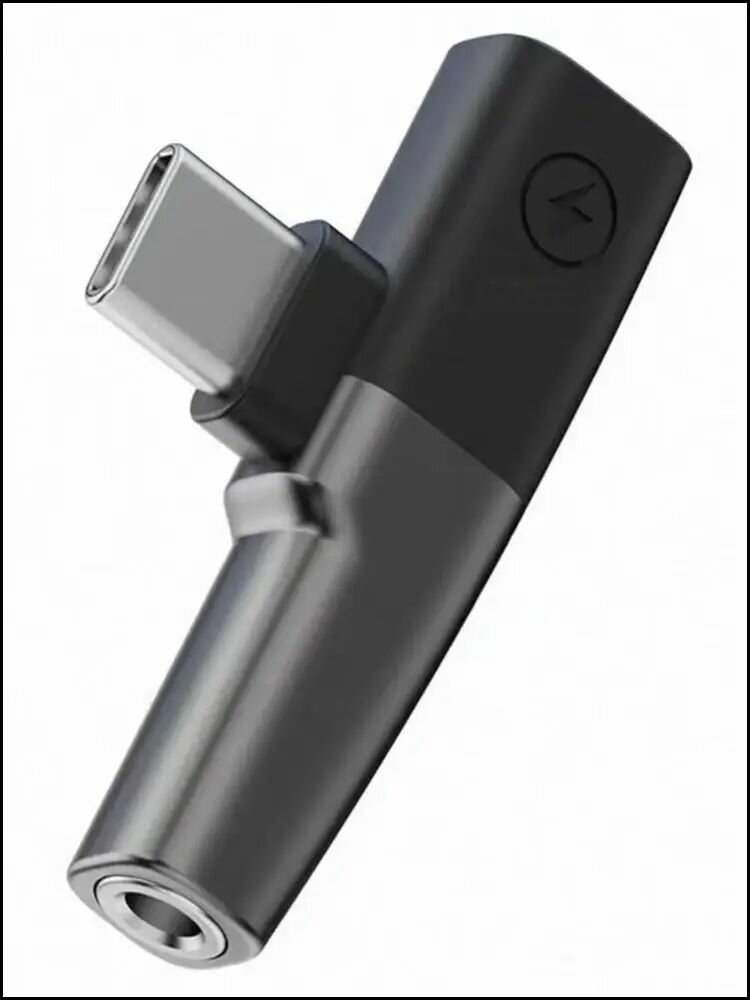 Адаптер 2 в 1 USB-C к 3.5мм+USB-C Поддерживает зарядку Переходник для наушников iPhone 15 16 17 ProMax Huawei xiaomi