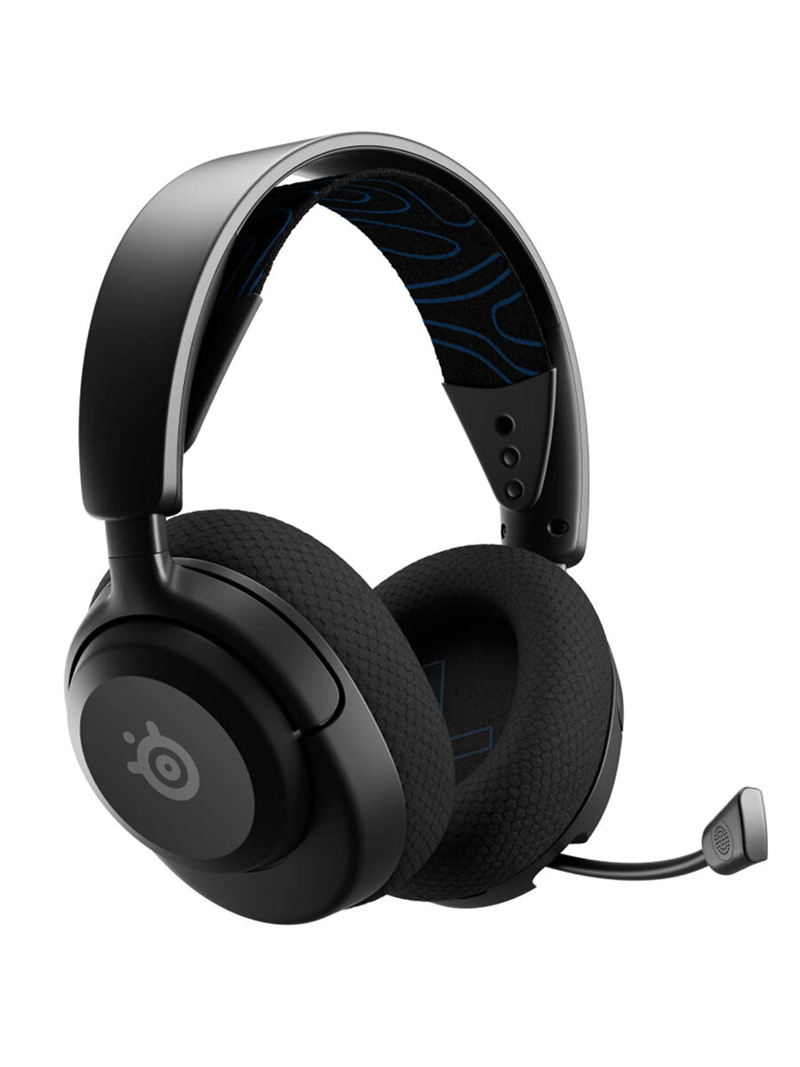 SteelSeries Arctis Nova 5P Black USB Type-C + 3.5 мм Игровые проводные наушники, с микрофоном, черные