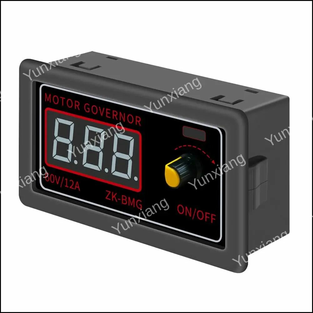 Регулятор скорости PWM для двигателей и вентиляторов, 9 60 В, 12 А, 500 Вт, плавный пуск