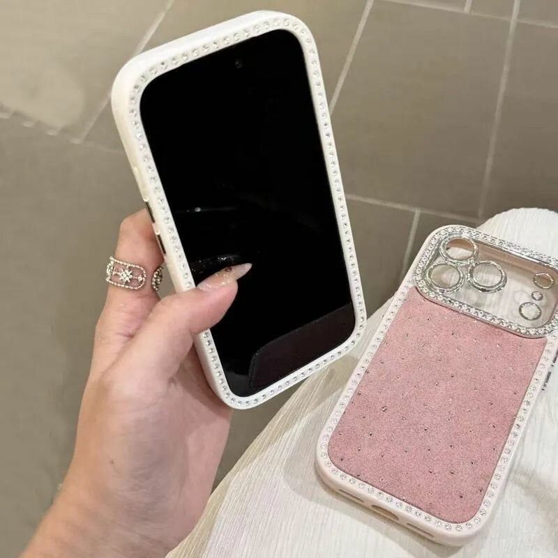 Чехол на iPhone 17 Pro Max со стразами — фото 1
