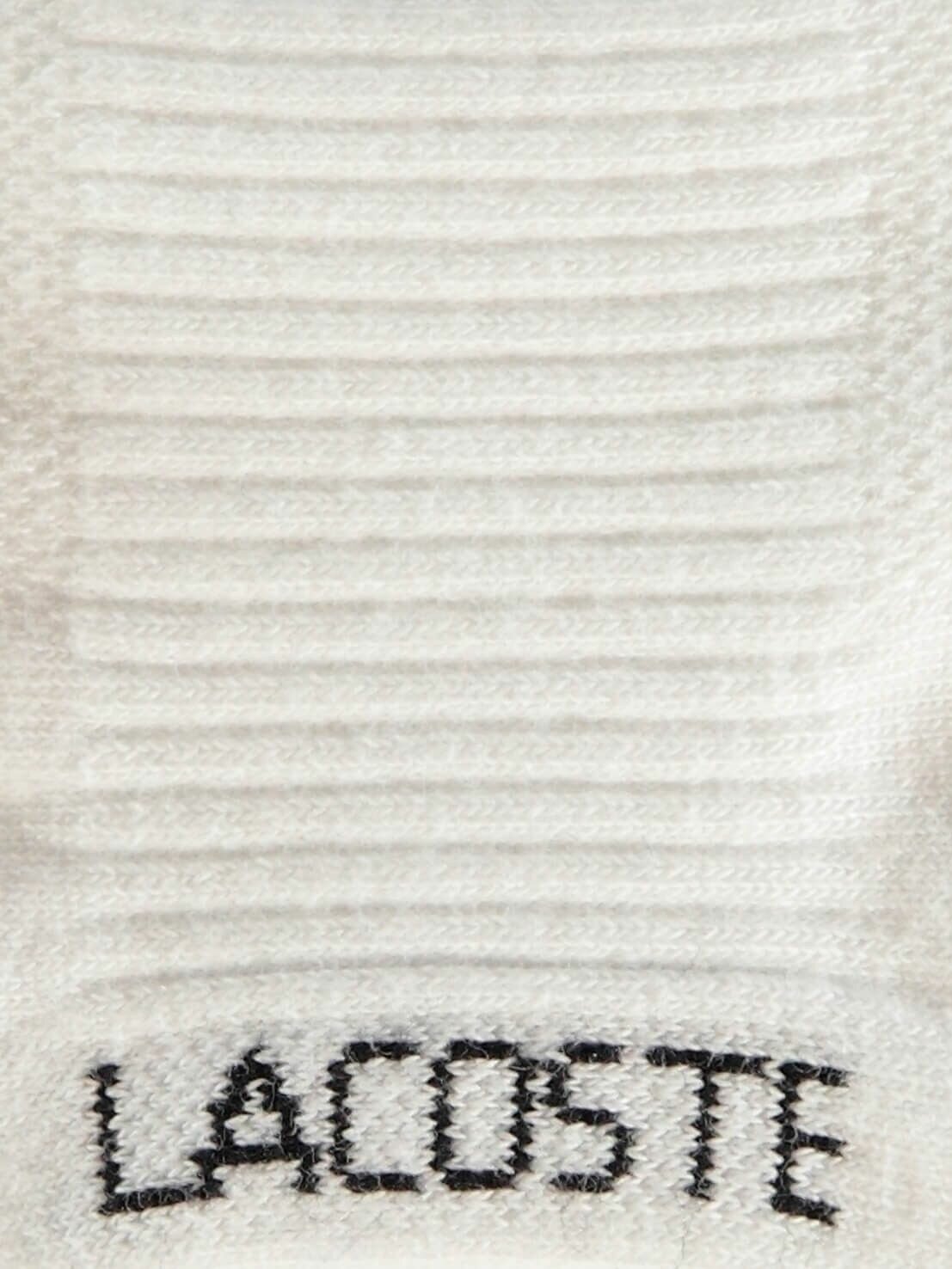 Носки LACOSTE, размер 2, белый — фото 1
