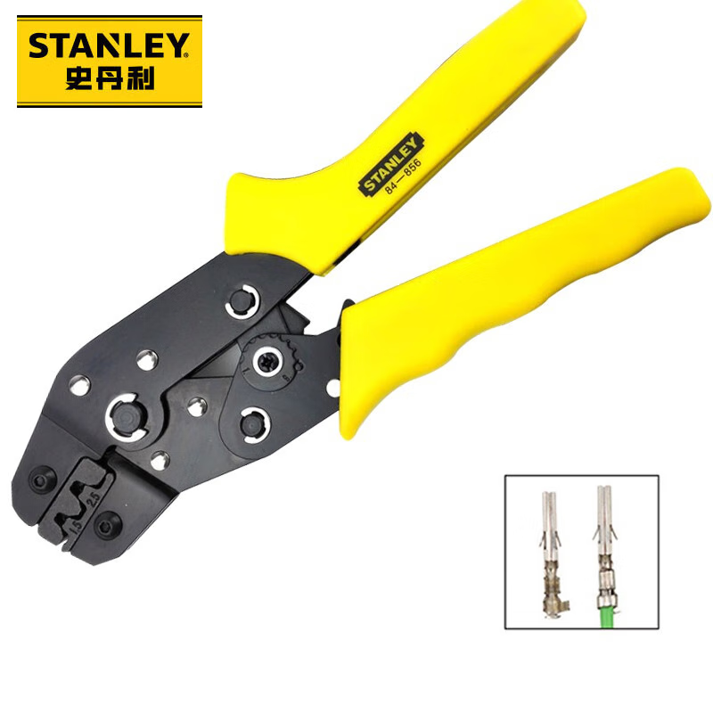 STANLEY B Series непрерывные кримп-плоскогубцы для соединения разъемов 0.5-2.5 мм², модель 84-856 Стиль：84-856