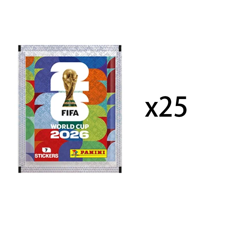 Panini FIFA World Cup 2026, 25 пакетиков
