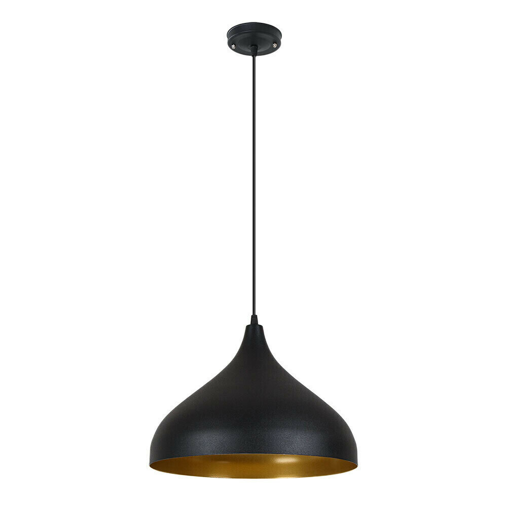 Светильник подвесной Arte Lamp Carmel E14 40 Вт 1 кв. м черный IP20 (A7076SP-1BK)