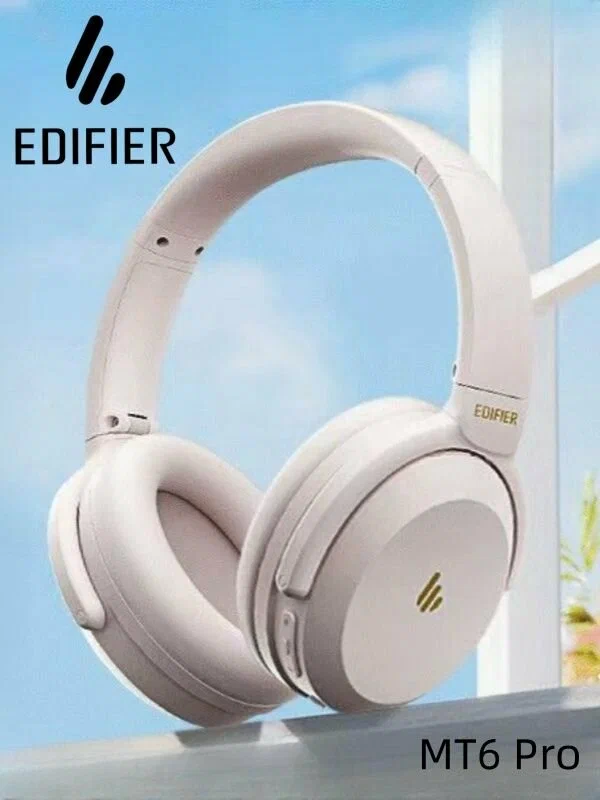Профессиональная беспроводная Bluetooth-гарнитура с шумоподавлением Edifier MT6 Pro, pink