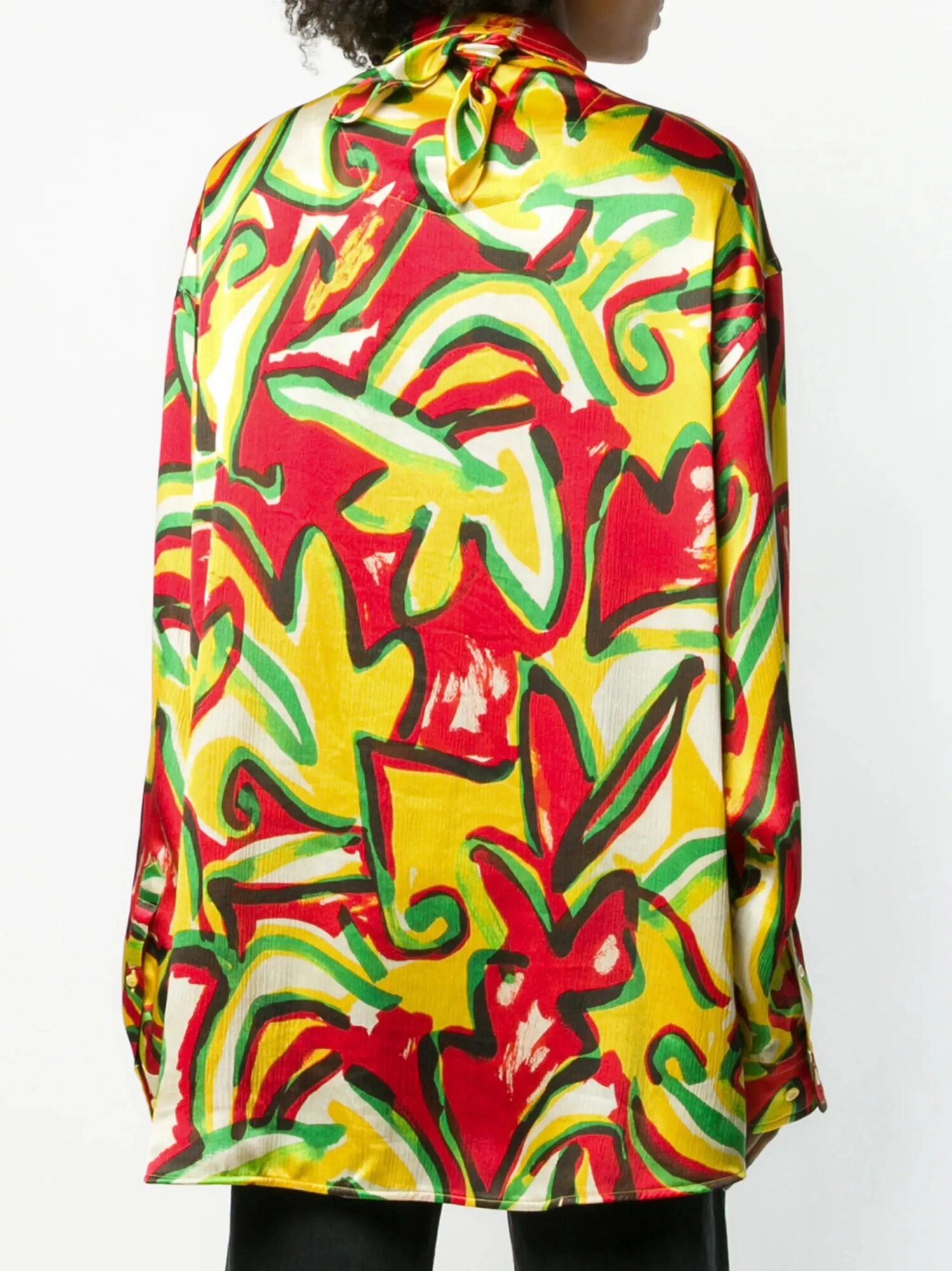 Блуза BALENCIAGA Scarf blouse, размер 34 — фото 1