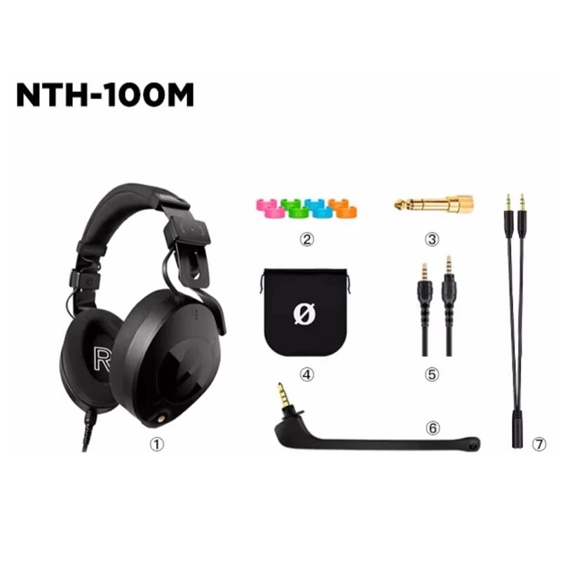 Наушники RODE NTH-100M проводные для студийной записи
