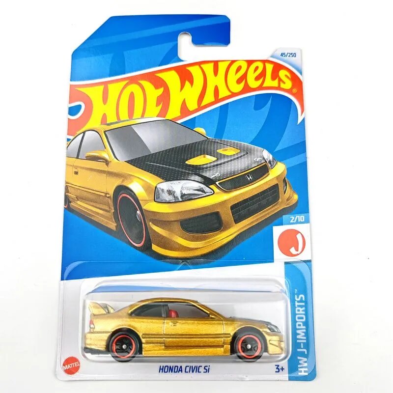 Машинка коллекционная Mattel Hot Wheels 2024 C4982 Honda Civic Si