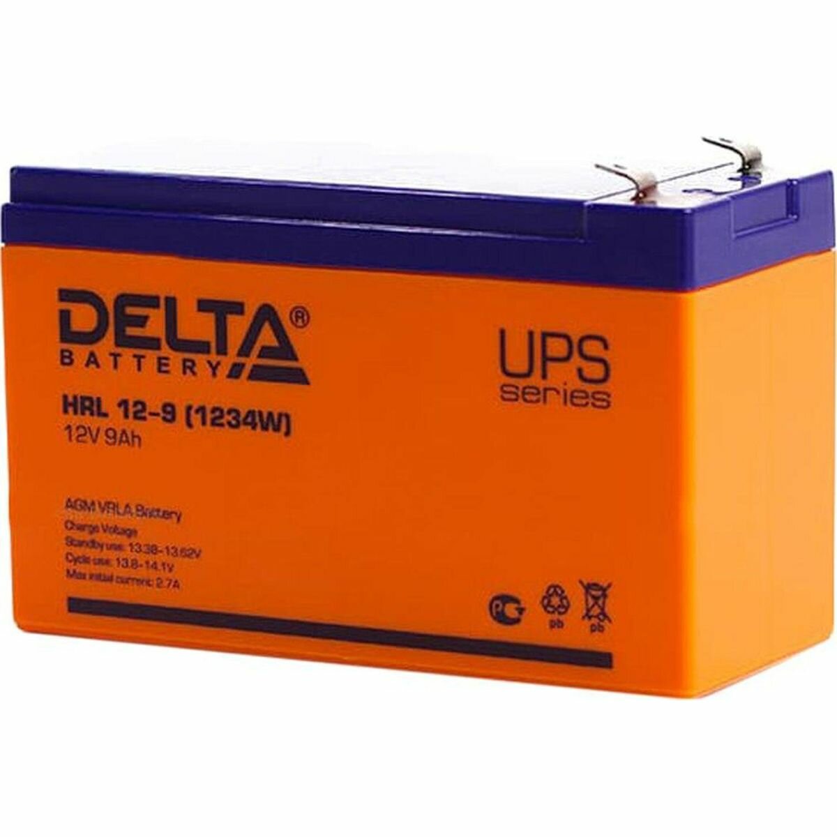 Батарея для ИБП Delta HRL 12-9/12-9X, 12В, 9 Ач