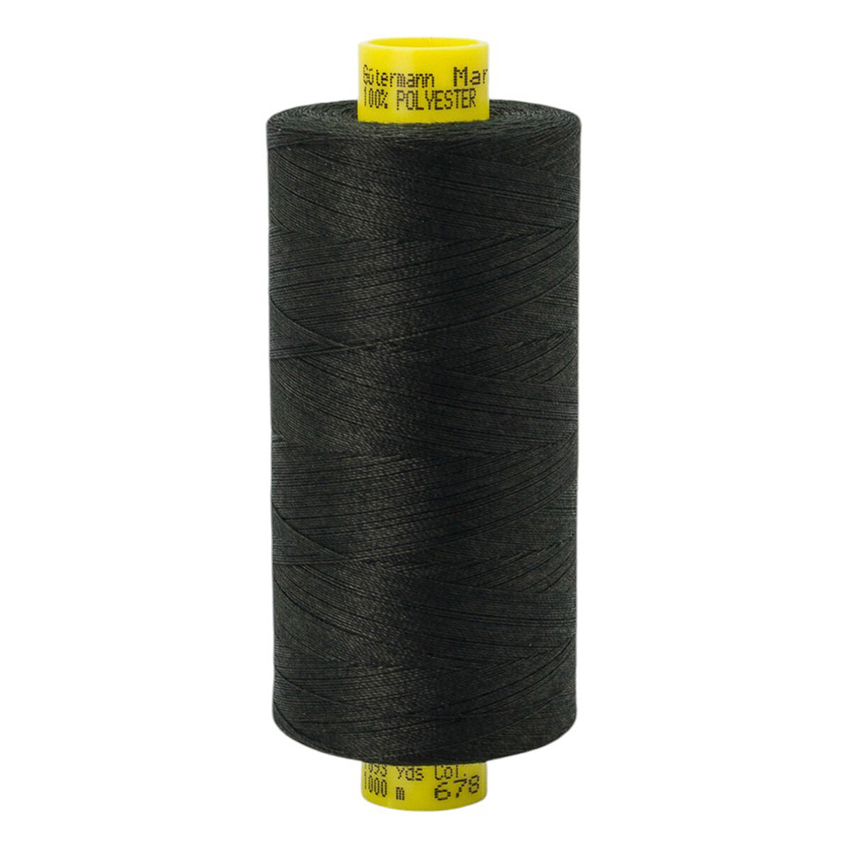 Нитки Mara 120/1000 м универсальные, 100% полиэстер Gutermann 700207 (678 коричнево-болотный), 10 шт
