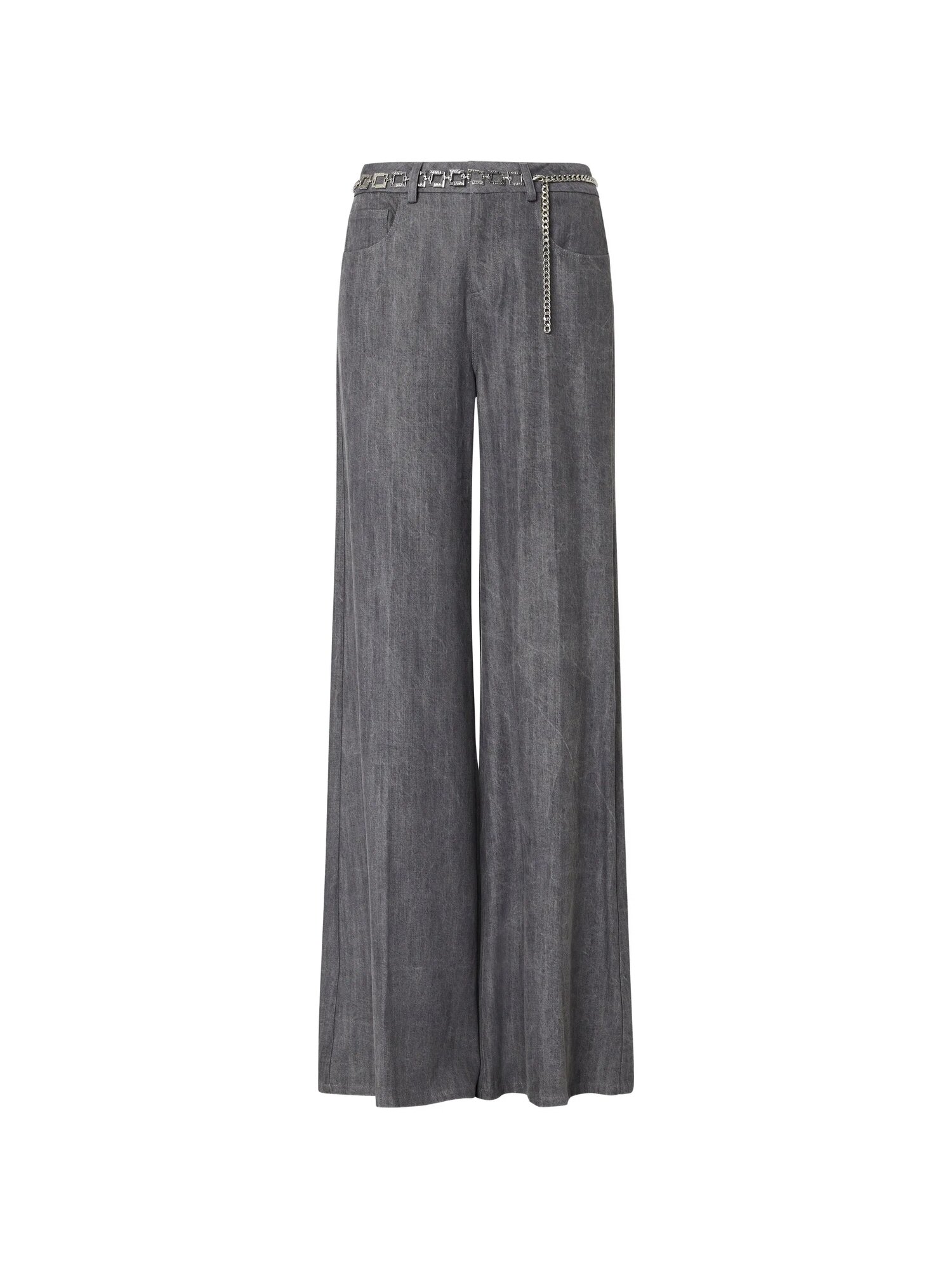 Брюки Flare pants with belt