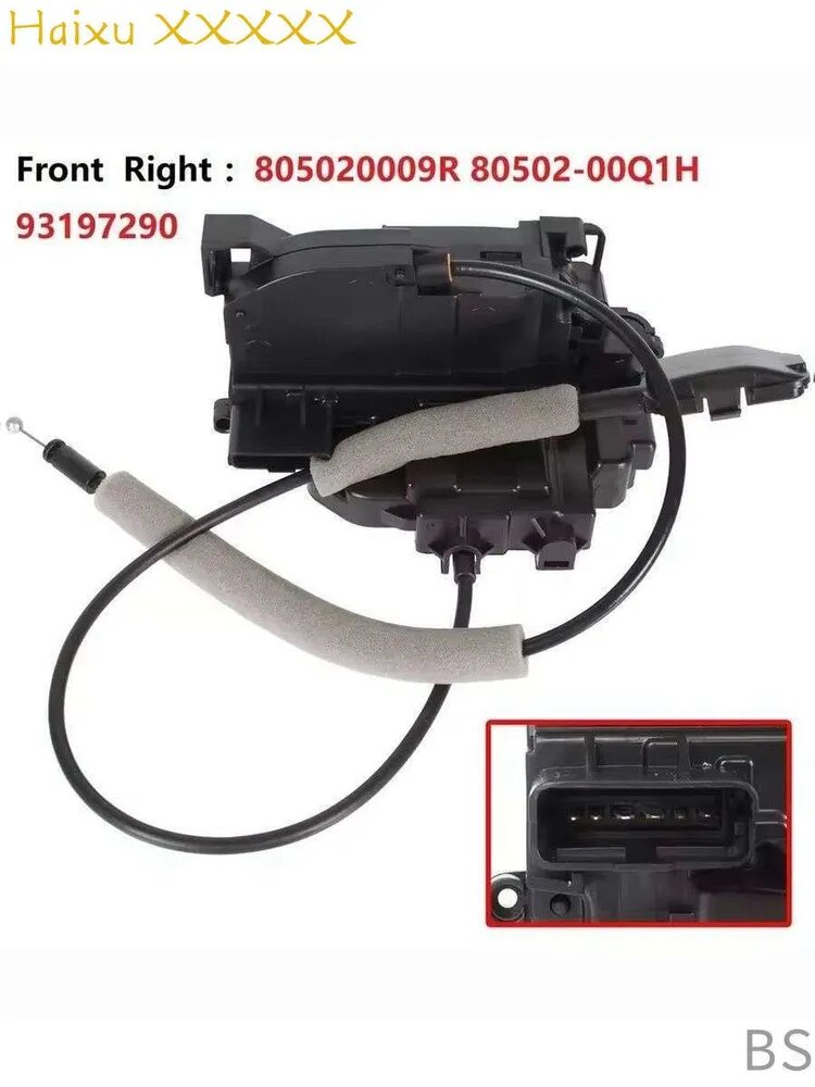 Привод замка правой двери Центральный замок 805020009R Для Renault Master 3 Vauxhall/Opel Nissan NV400 80502-00Q1H