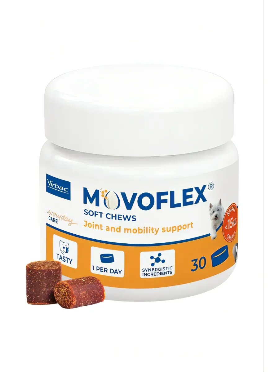 Movoflex - пищевая добавка для суставов собак, до 15 кг.