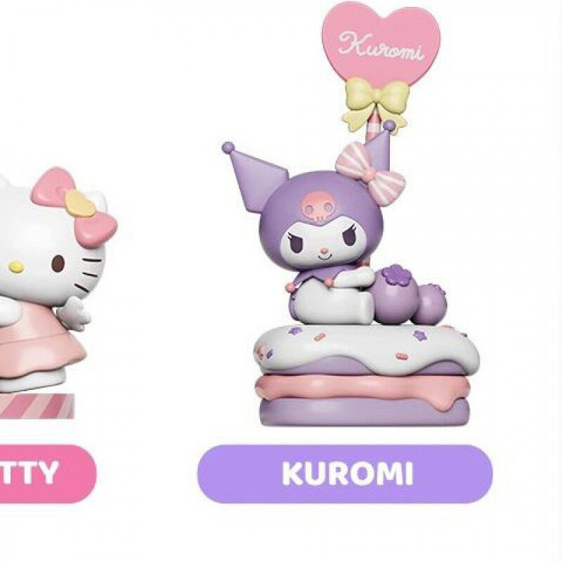 Фигурка Куроми с голубикой в коробке, коллекция Sanrio Sweet Treats, мини-декор