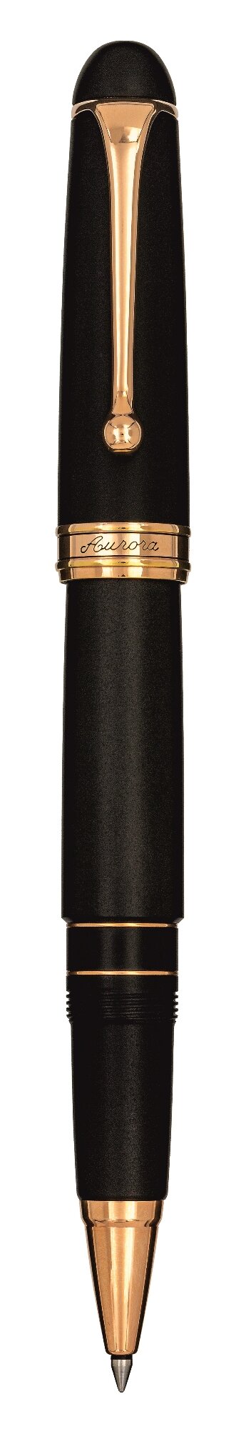 Ручка Роллер Aurora Ottantotto black GT, в подарочной коробке 879-PN
