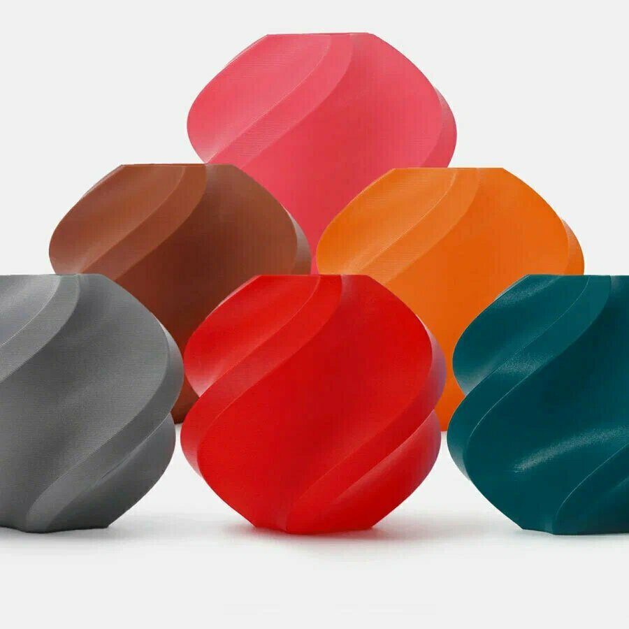 Пластик PLA Basic Red - на катушке Bambu Lab для 3D принтера, 1кг — фото 1