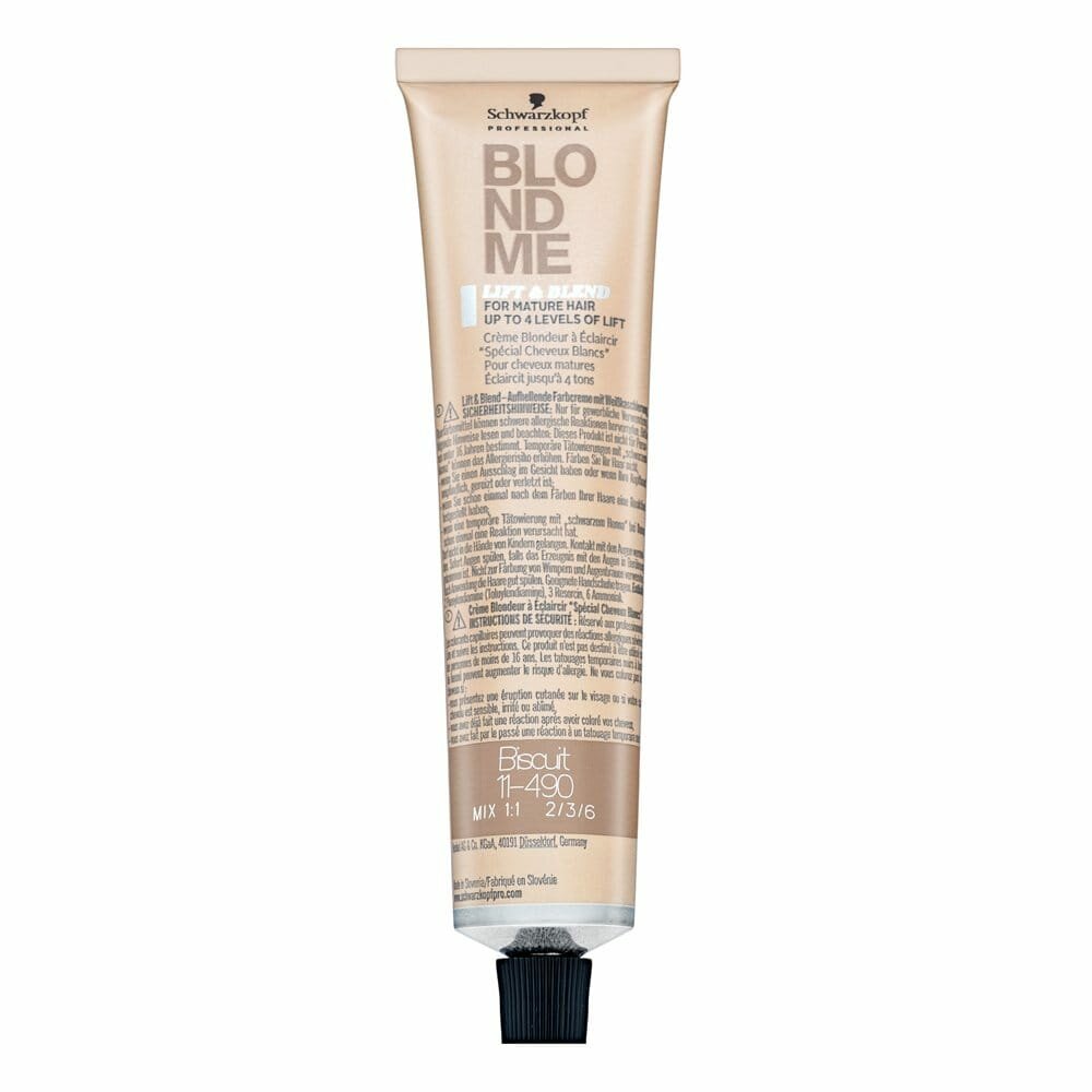 Осветлитель для волос Schwarzkopf Professional BlondMe Bond Enforcing Lift & Blend Bisquit 60 мл