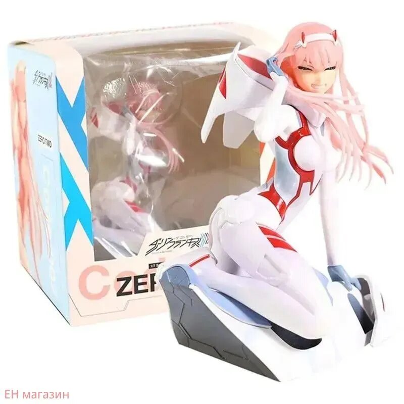 Аниме фигурка DARLING in the FRANXX/Любимый во Франксе, ZERO TWO 02, цвет красный, 15см