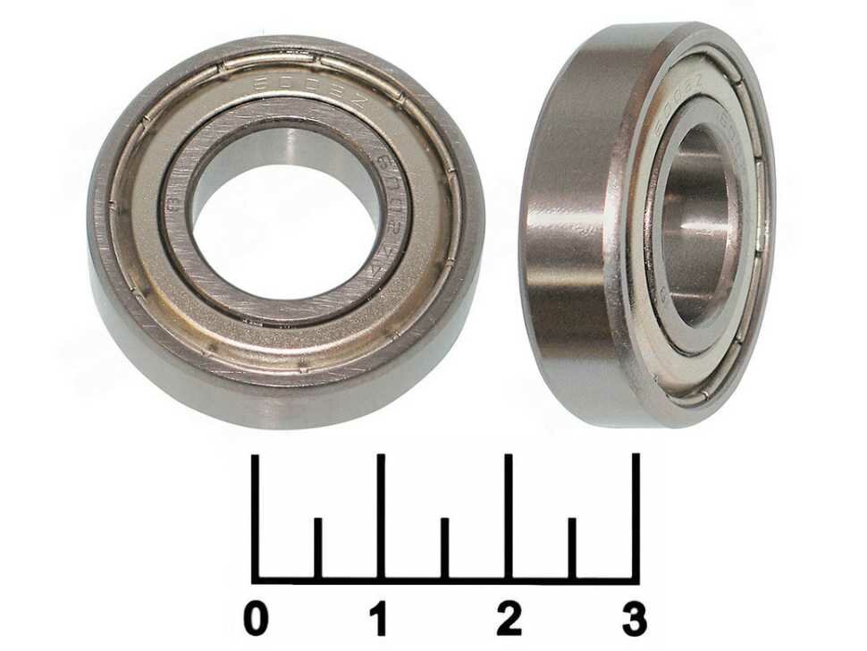 Подшипник 15*32*9 102/6002 закрытый (010166(j))