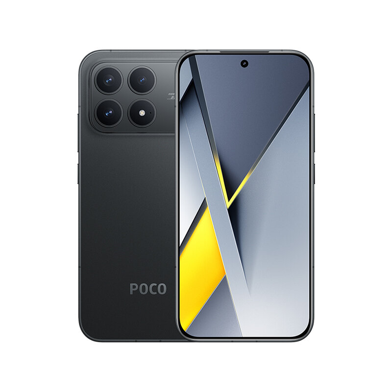 Смартфон POCO F8 Pro 5G 12 ГБ+512 ГБ ，Global, Snapdragon 8 Elite, водонепроницаемость IP68，черное