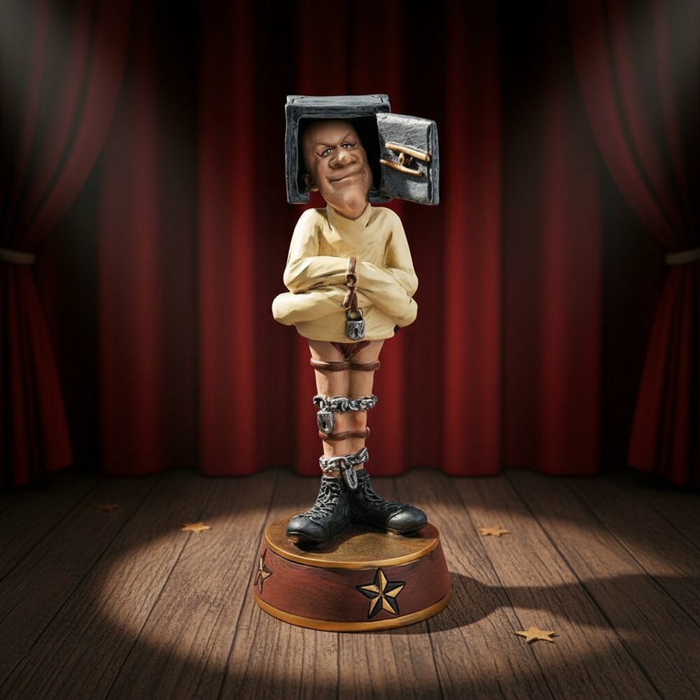 Фигурка Гудини (W.Stratford) RV-315 The Comical World of Warren Stratford Канада Полистоун