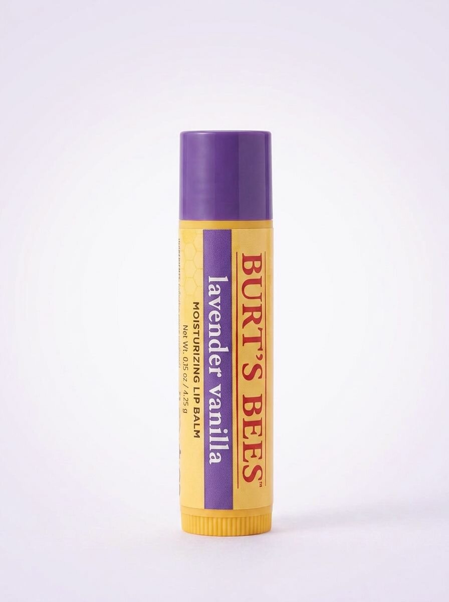 Бальзам для губ Burt's Bees Lip Balm, лаванда-ваниль, 4.25 г