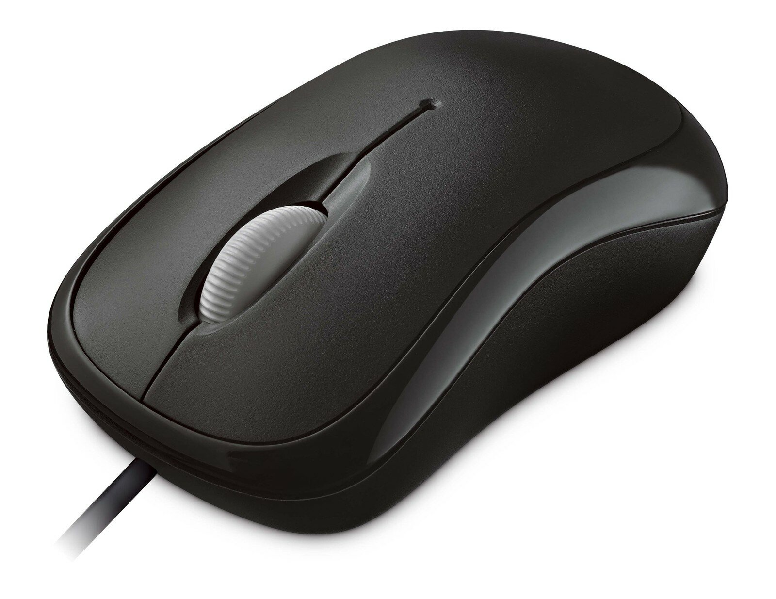 Мышь Microsoft Basic OPTIBAL, чёрная, с интерфейсом USB — фото 1